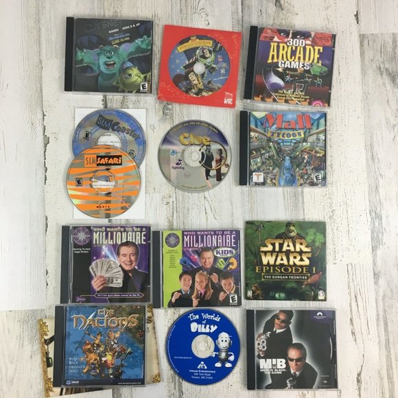 Disney | Video Games & Consoles | Lot Of 3 Pc Cdrom Kids Games Disney ...